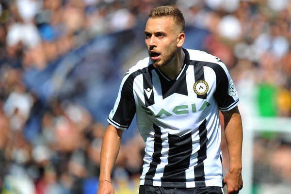 Four Udinese players in action for their national sides